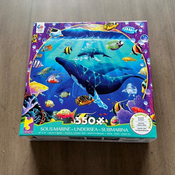 ceaco | Games | 4 For Item Ceaco Sousmarine Undersea Submarina 550 ...